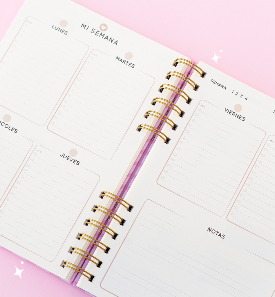 Cherry Planner rosa - Cherry Bomb Studio
